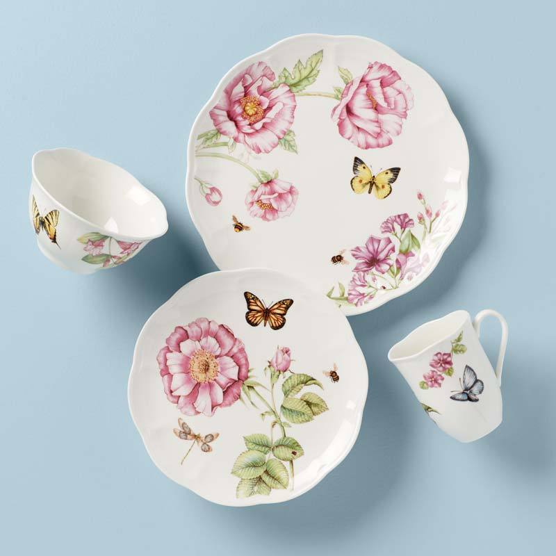 Butterfly Meadow Bloom Dinnerware Collection – Lenox Corporation
