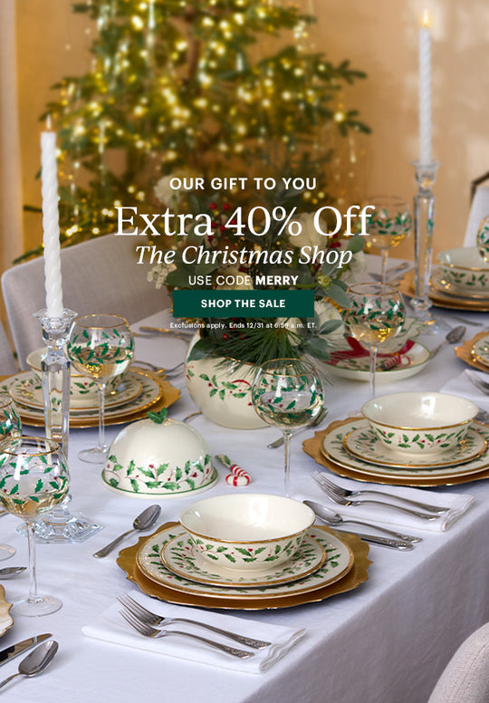 Everyday Dinnerware, Flatware Sets, and Décor – Lenox Corporation