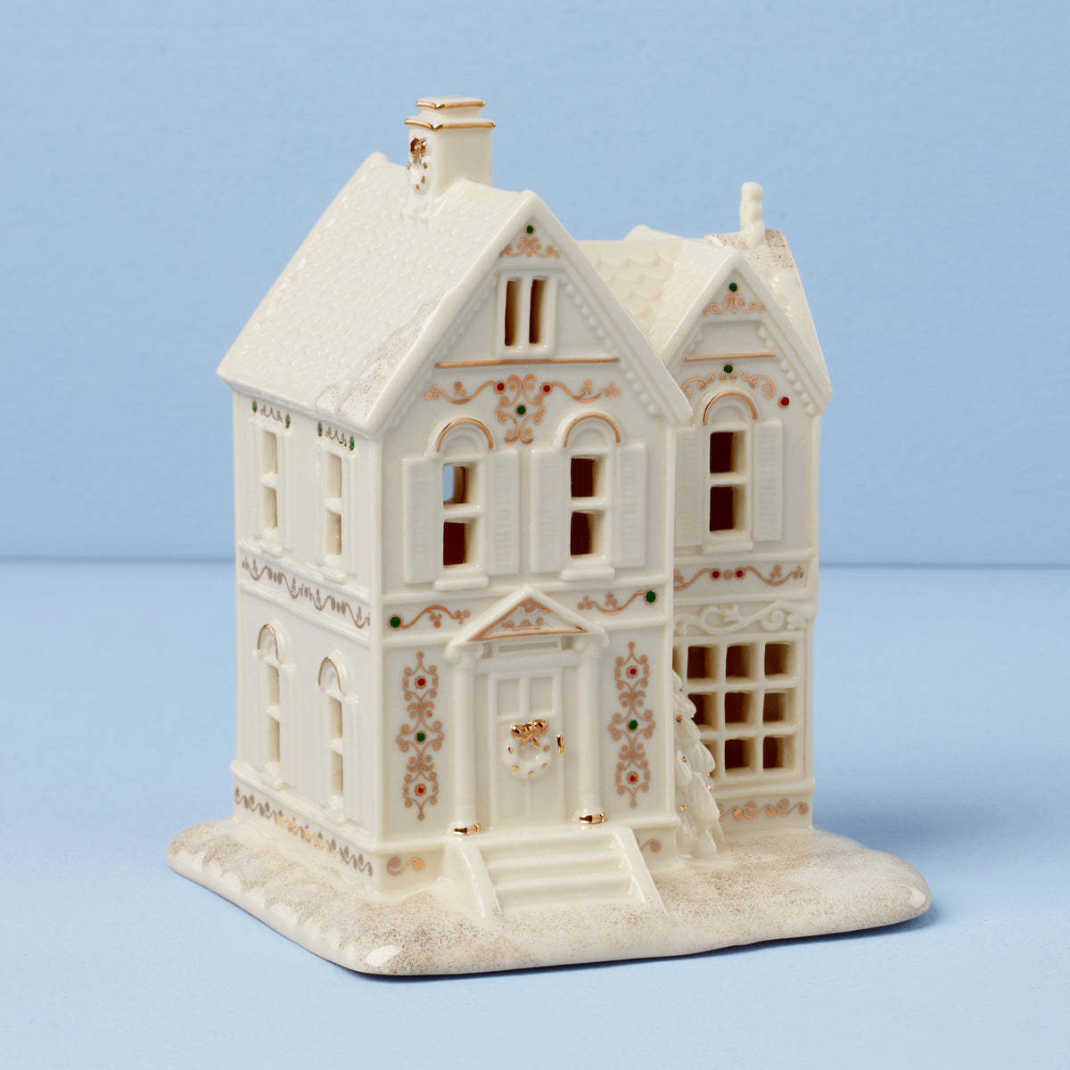 Mistletoe Park Victorian House Lit Figurine – Lenox Corporation