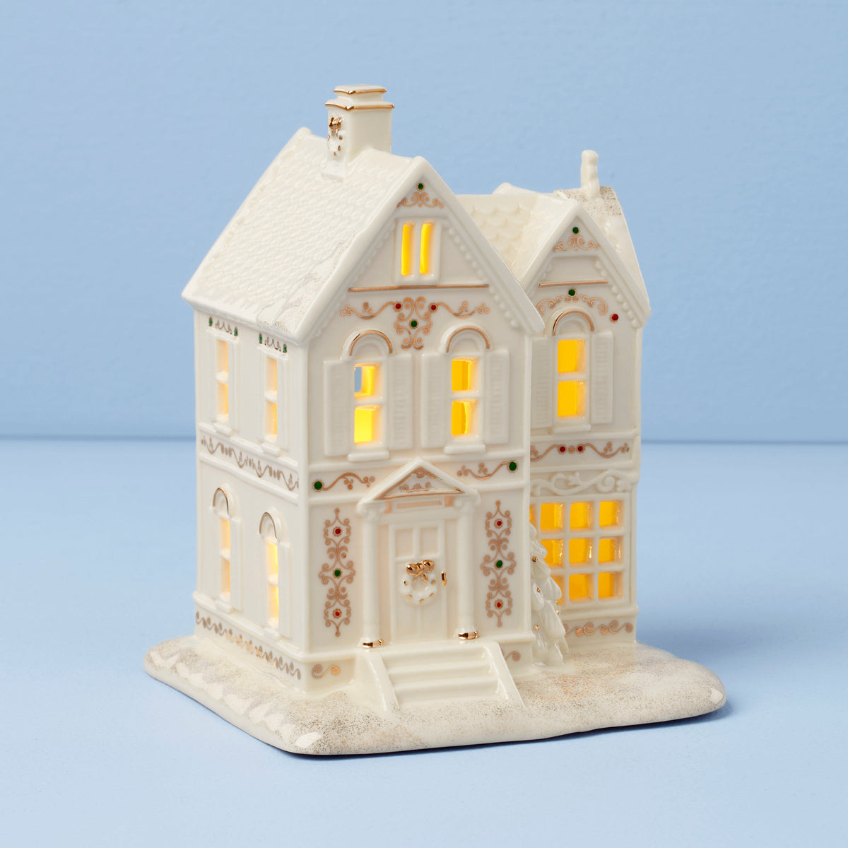 Mistletoe Park Lit Victorian House – Lenox Corporation