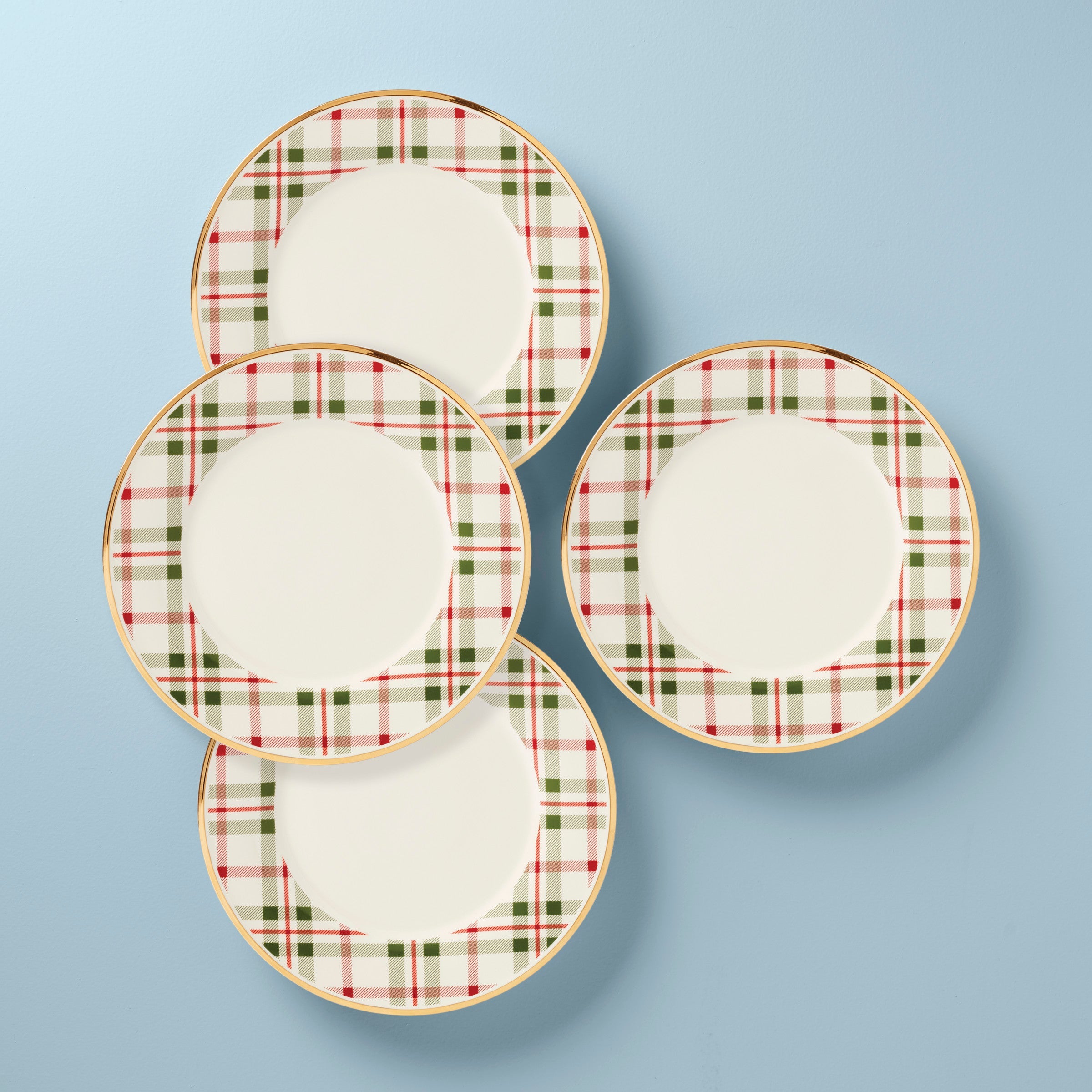 Holiday Plaid Dinner Plates, Set of 4 – Lenox Corporation