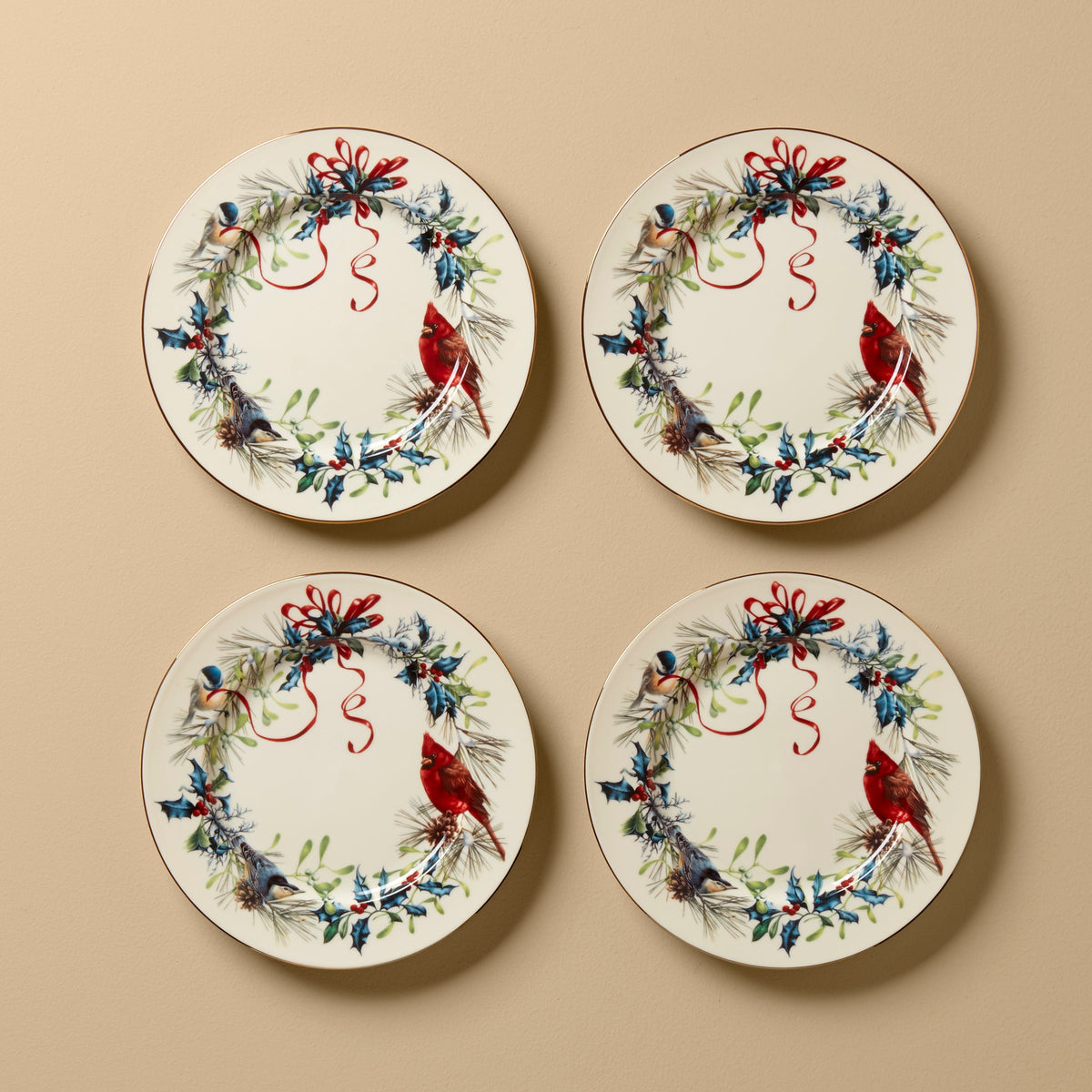 Winter Greetings Salad Plates, Set of 4 – Lenox Corporation