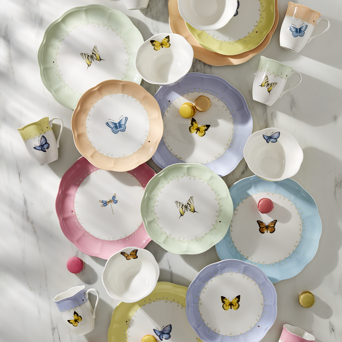 Butterfly Meadow Color 24-Piece Dinnerware Set – Lenox Corporation