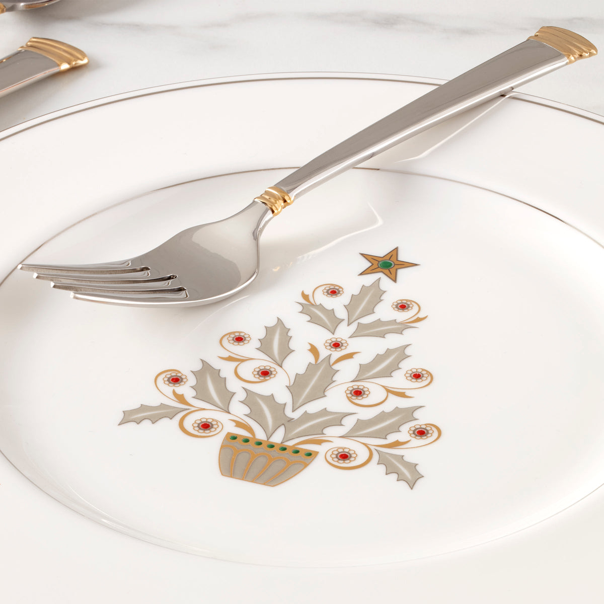 Federal Platinum Tree Accent Plates, Set of 4 – Lenox Corporation