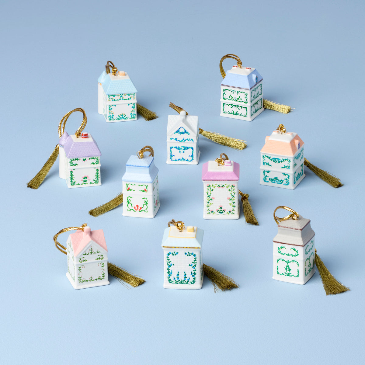 Lenox Spice Village 10-Piece Mini Ornament Set – Lenox Corporation