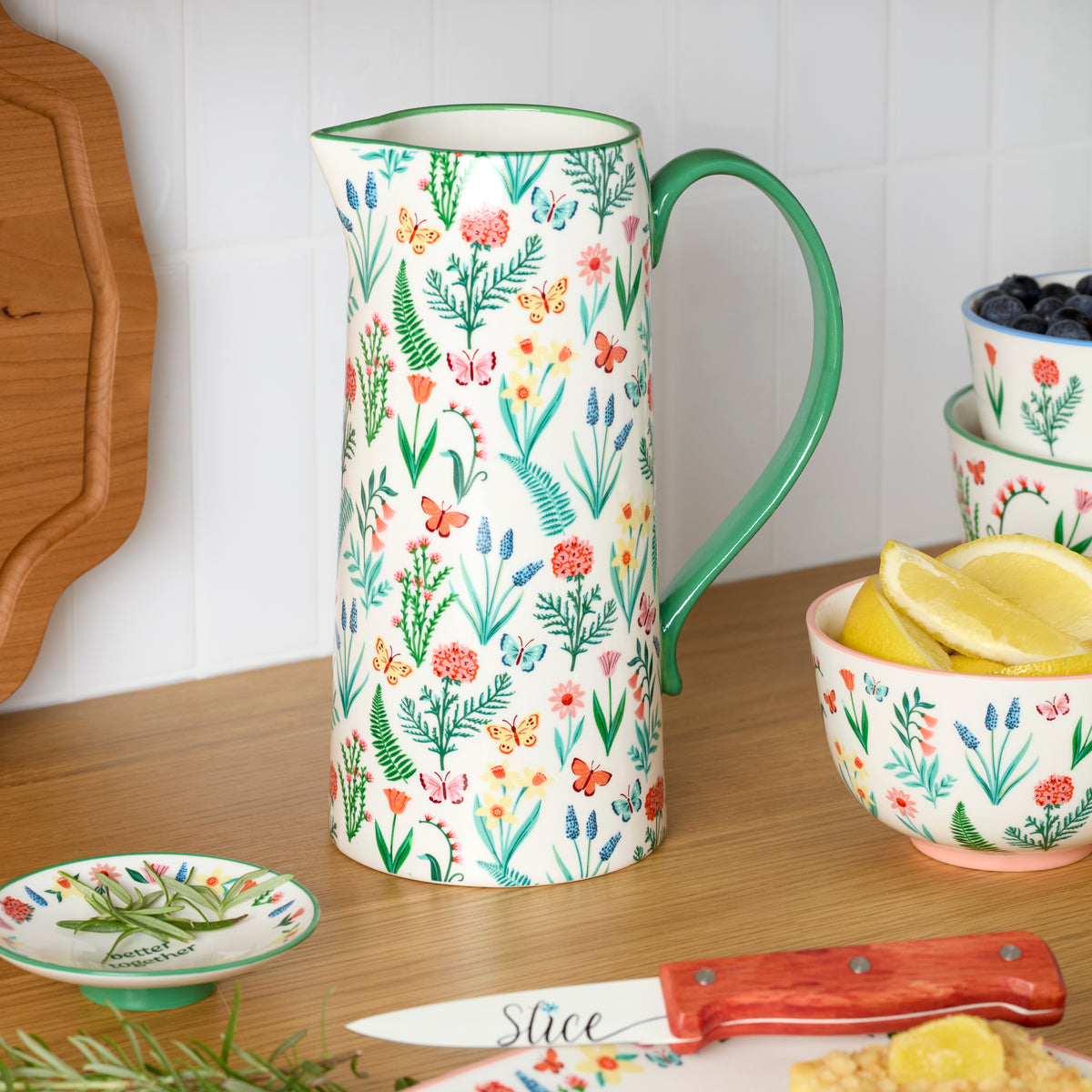 First Blooms Pitcher – Lenox Corporation
