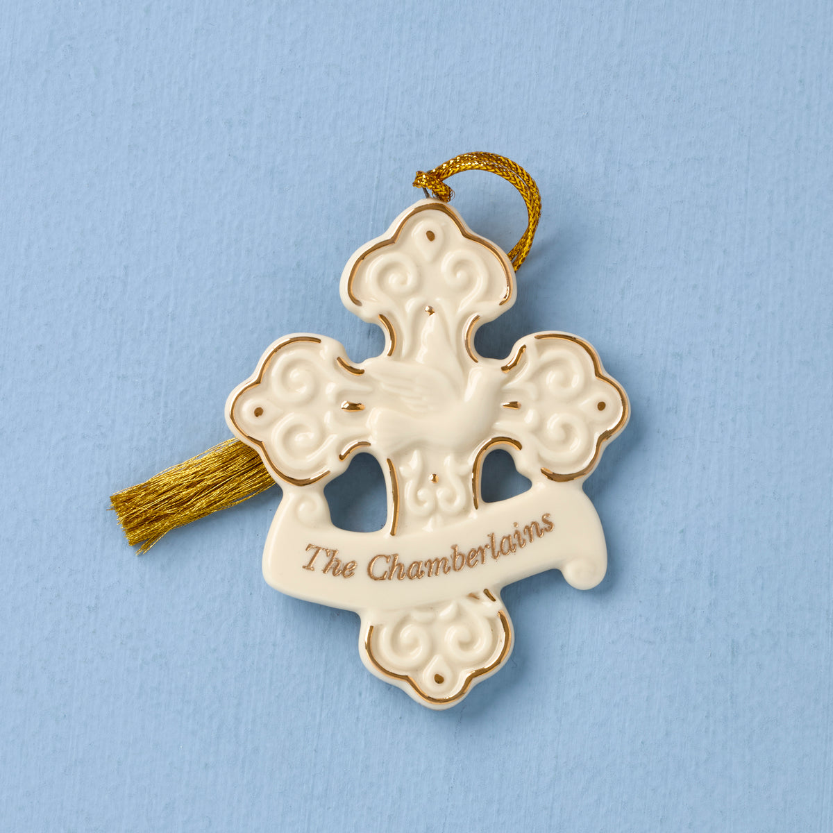 Personalized My Family Cross Ornament – Lenox Corporation
