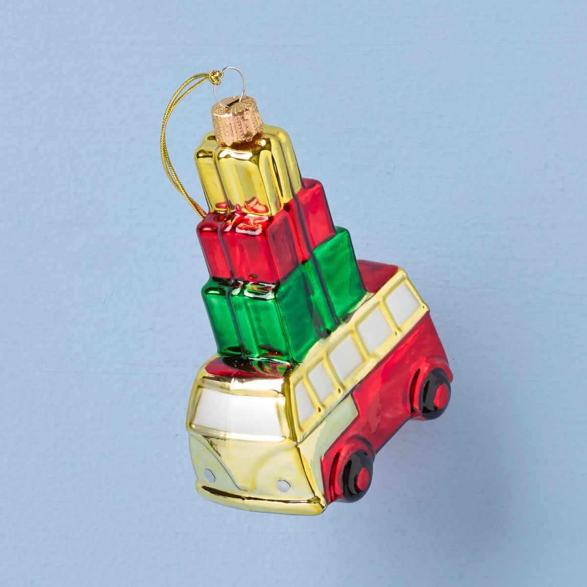 Retro Blown Glass Van with Gifts Ornament – Lenox Corporation