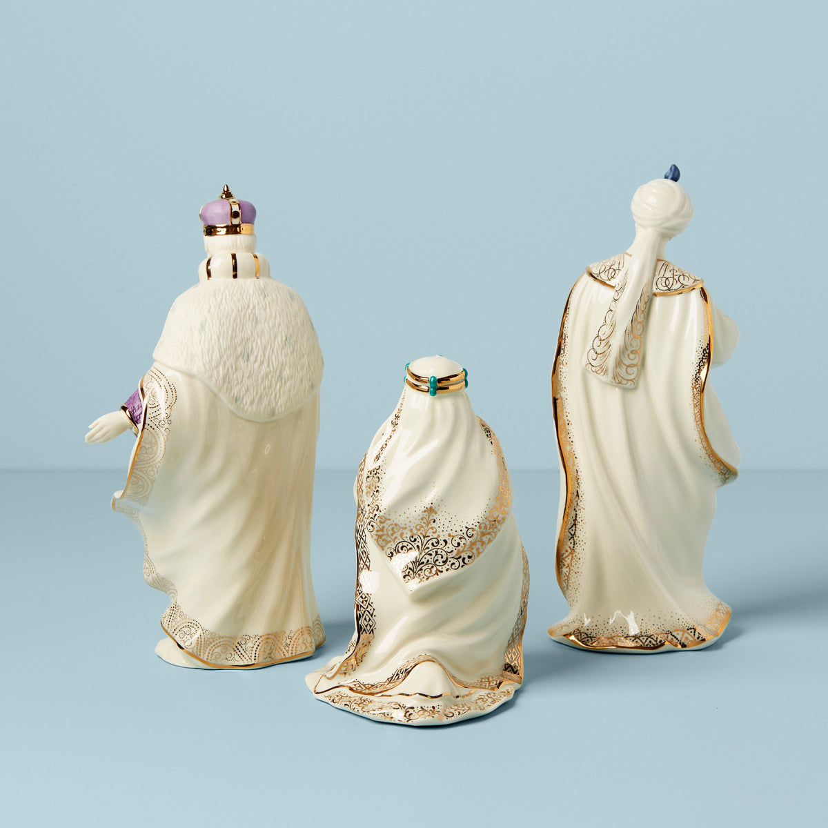First Blessing Nativity Three Kings Figurine Set – Lenox Corporation