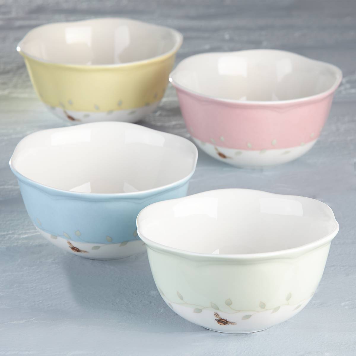 Butterfly Meadow 4-Piece Bowl Set – Lenox Corporation