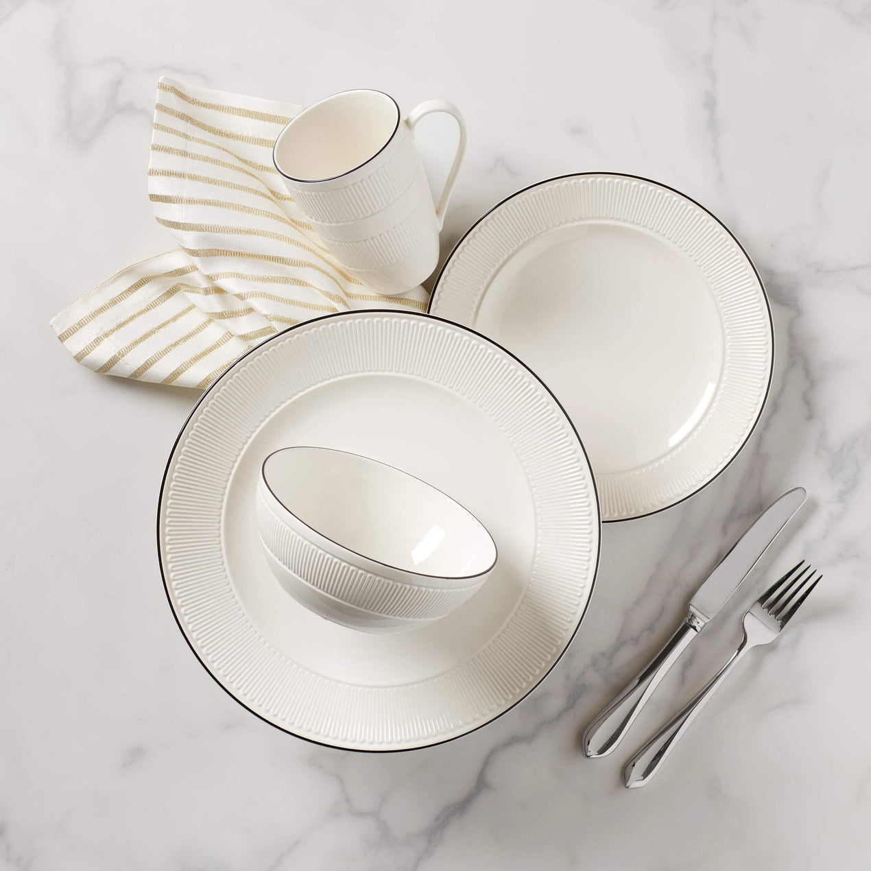 York Avenue Dinnerware | Kate Spade New York | Lenox | www.lenox.com ...