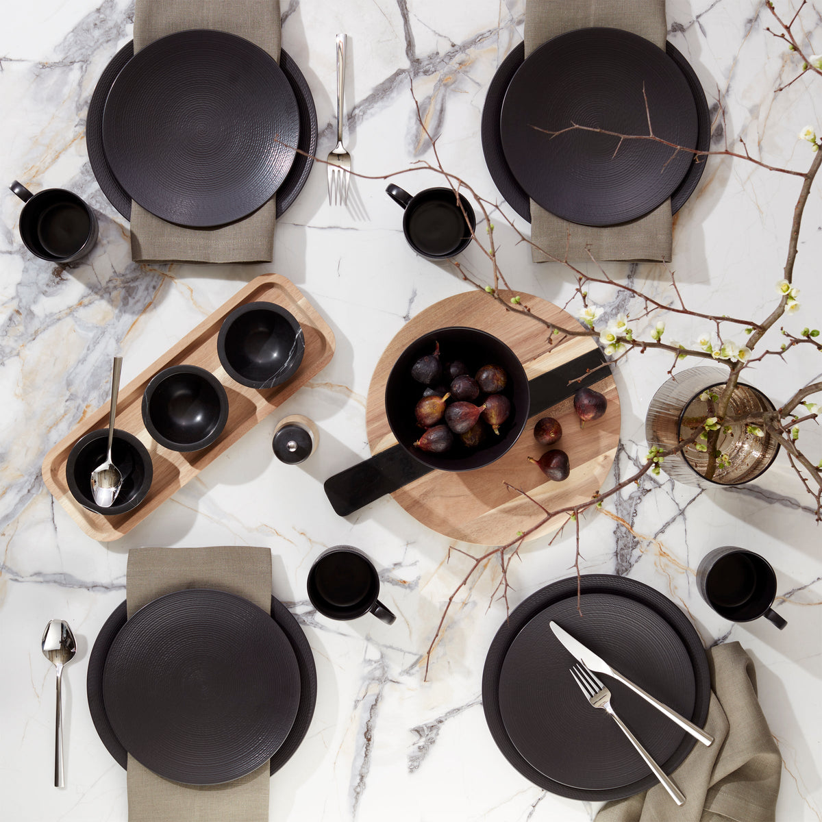 LX Collective Black 12-Piece Set – Lenox Corporation